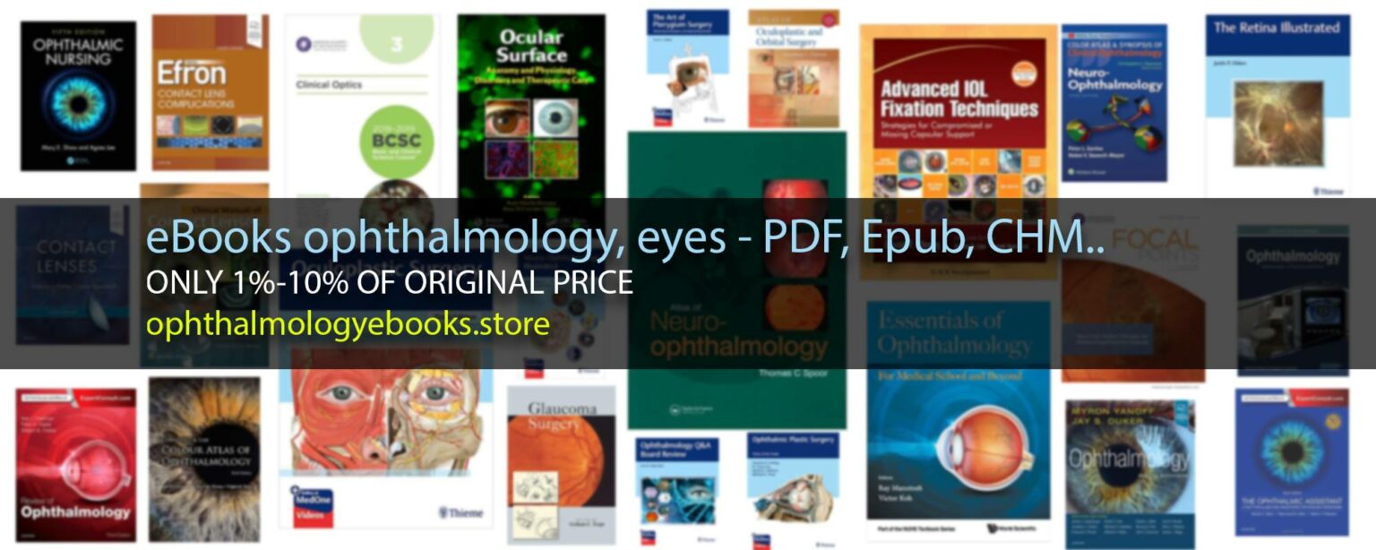 Download ophthalmology & optometry books PDF - Ophthalmology Library